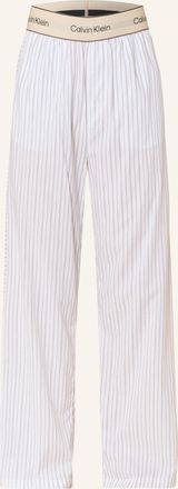 Calvin Klein Schlafhose Heritage Cotton Poplin weiss