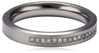 Boccia Damen-Ring Titan 15 Brillianten 0,075 Gr.66 0120-0466