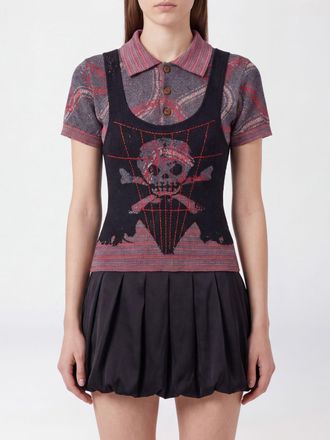 Vivienne Westwood T-Shirt Damen Farbe Grau