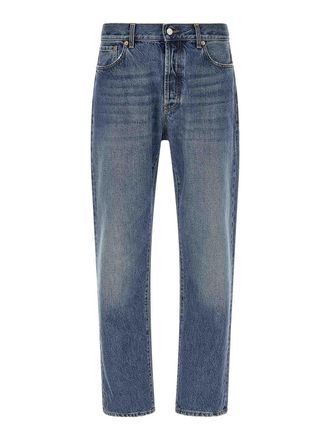 Department Five Straight Leg Jeans - Blau