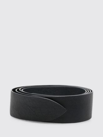 Cortana Ceinture minimaliste en cuir dagneau lisse &agrave; nouer &agrave; la taille