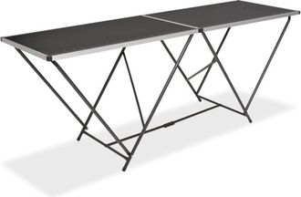 vidaXL Vidaxl - Tapeziertisch Klappbar mdf und Aluminium 200&times;60&times;78 cm