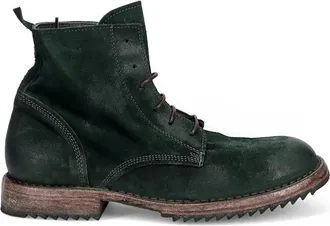 Moma Moma, Homme, Chaussures, Vert, Taille: 44 EU Bottine à lacets