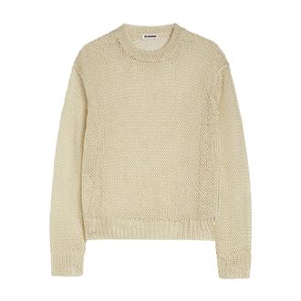 Jil Sander Femme, Pulls, Blanc, Taille: 40 FR Pulls Blancs pour Femmes