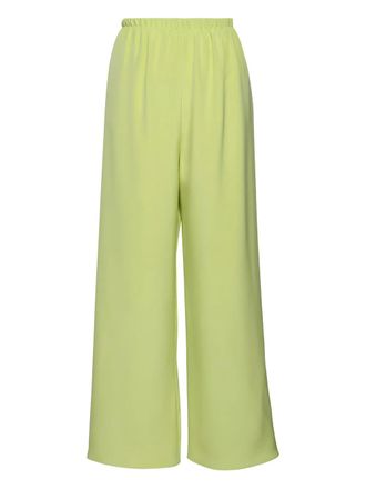 Peter Cohen Hose mit elastischem Bund - Gr&uuml;n