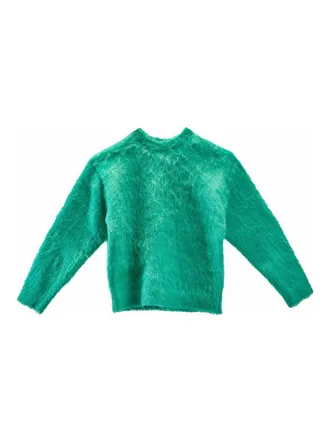 Sunnei Pull Col Rond - Vert