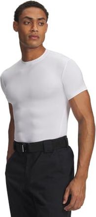 Under Armour Mens Tactical HeatGear Compression Shirt, White, Medium