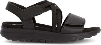 Gabor Mules en cuir &agrave; talon compens&eacute;