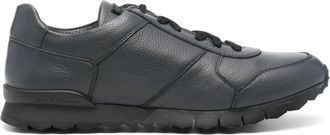 Kiton Sneakers aus Leder - Blau