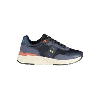 Blauer Polyester Sneaker - - Shoes - Herren - Blau - 41 EU