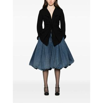Junya Watanabe Long-Sleeve Polyester Shirt - Black