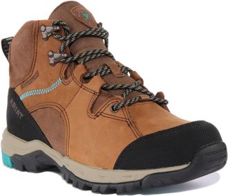 Ariat Damen Skyline H20 Betrübte und Wasserabweisende Stiefel mit Schnürsenkelverschluss Combat Boots 1 38.5 EU Betrübt Braun