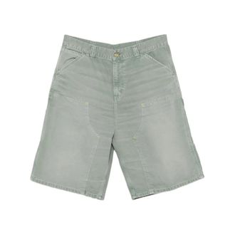 Carhartt Work in Progress Denim Shorts - - Shorts - Herren - Gr&uuml;n - S