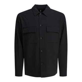 Vince Ma&szlig;geschneiderte Hemdjacke - - Jackets - Herren - Schwarzk - S