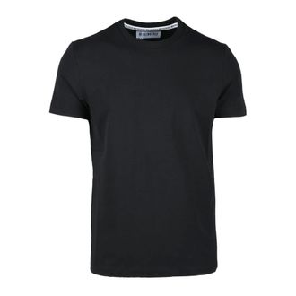 Dirk Bikkembergs Homme, Tops, Noir, Taille: L Coton &Eacute;lasthanne T-shirt