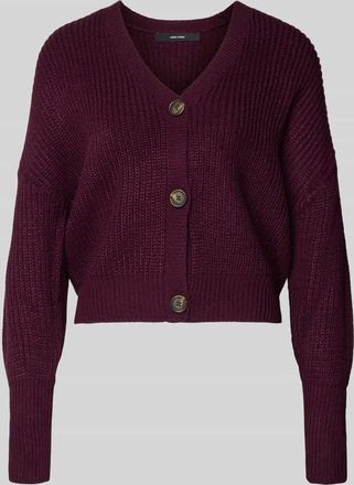 Vero Moda Regular Fit Strickjacke mit Schmuckknöpfen Modell LEA