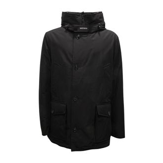 Woolrich Arctic Anorak Jacke in Schwarz - - Jackets - Herren - Schwarzk - XL
