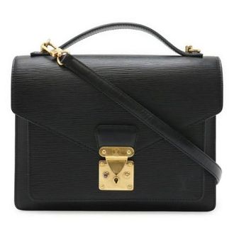 Louis Vuitton Pre-owned Epi Monceau Handbag M52122 - Femme - Pre-owned - Noir - Taille: ONE Size