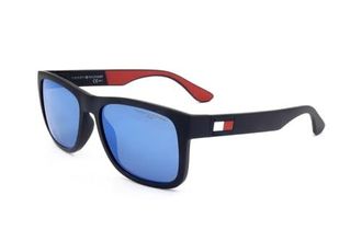 Tommy Hilfiger Lunettes de Soleil Tommy Hilfiger TH 1556/S FLL MATTE BLUE 56/18/140 Homme