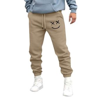 Generic Baggy Pantalon Homme Large Sport Jogging Y2k D&eacute;tente Travail Ample Sweatpants Grande Taille Mens Mode Dint&eacute;rieur Taille Elastique Pantalons Extensible