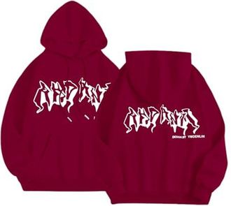 Generic 2026 Vestes pour femmes et hommes, chandail &agrave; capuche d&eacute;contract&eacute; &agrave; manches longues, v&ecirc;tements de d&eacute;tente confortables avec imprim&eacute; &eacute;l&eacute;gant pour la ma