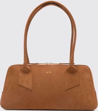N°21 Schultertasche N° 21 Damen Farbe Braun