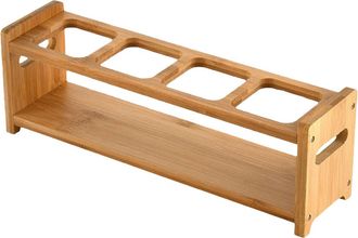 Generic &Ouml;lflaschenschneider - Ausstellungsst&auml;nder | Tisch&ouml;lpasteten mit 4 L&ouml;chern, und -Ablagen ohne Flaschen f&uuml;r K&uuml;chenregale, Organisation D