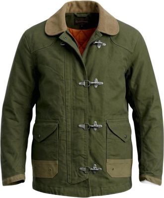 CHESAPEAKE'S Fireman Jungle Cloth JKT Bedford - - Jackets - Herren - Gr&uuml;n - L