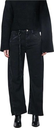 Mason's Veronique Twill Chino Pantalons - Femme - Jeans - Bleu - Taille: 36 FR