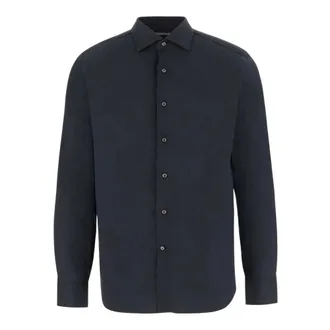 Alessandro Gherardi Homme, Chemises, Bleu, Taille: 2XL Chemise Stretch Coton-M&eacute;lange
