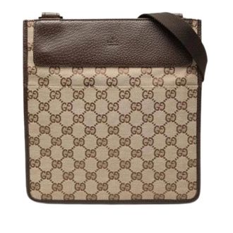 Gucci Sac bandouli&egrave;re vintage en toile Pre-owned - Femme - Pre-owned - Beige - Taille: ONE Size