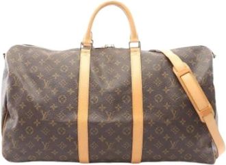 Louis Vuitton unisex, Pre-owned, Brun, Taille: ONE Size Sac Week-end en Toile Pre-owned