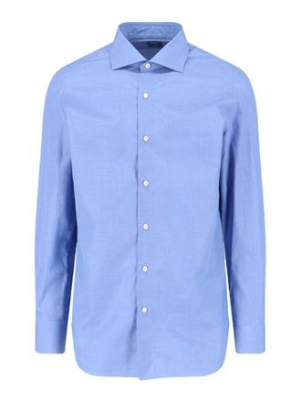 Finamore Chemise - Bleu