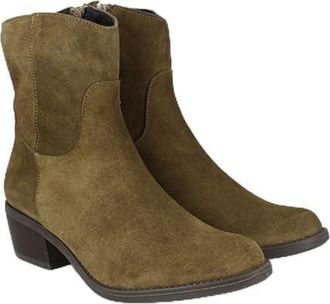 Lince Lince Bottines Campero Commodo | Semelle en caoutchouc | Semelle int&eacute;rieure en gel amovible | I33101 | Fabriqu&eacute;es en Espagne, Cuir cro&ucirc;te taupe, 38 EU