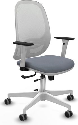 Piqueras y Crespo Cilanco B&uuml;rostuhl mit 1D-Armlehnen, h&ouml;henverstellbare Lendenwirbelst&uuml;tze, ausgestattet mit Syncro/Traslack und Schneideschaum, mit Rollen von 65 mm, P