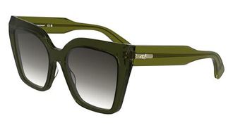 Longchamp Lunettes de Soleil LO778S N 300 TRANSPARENT GREEN 54/19/140 Femme
