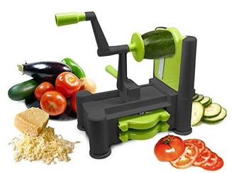 Nerthus Kitchenware Nerthus FIH 355 3-in-1 Multihobel, Gr&uuml;n