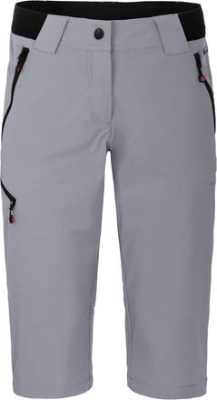 Bergson VIDAA Comfort Capri | Damen 3/4 Wanderhose, leicht, strapazierfähig, Sleet [905], 44 - Damen