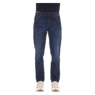 Pantaloni Torino Karotten-Passform Denim Jeans - - Jeans - Herren - Blau - W32