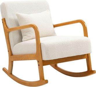 Nordlys Nordlys - Rocking Chair Chaise A Bascule Scandinave Tissu