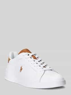 Polo Ralph Lauren Sneaker aus echtem Leder mit Logo-Details