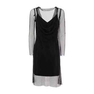 Max Mara Abito Vezzo - - Dresses - Damen - Schwarzk - S