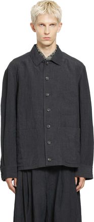 Ziggy Chen Spread Collar Chore Jacket
