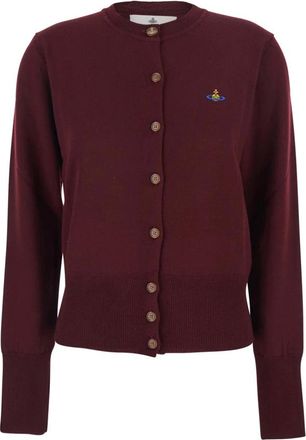 Vivienne Westwood Femme, Pulls, Rouge, Taille: 36 FR Bea Cardigan