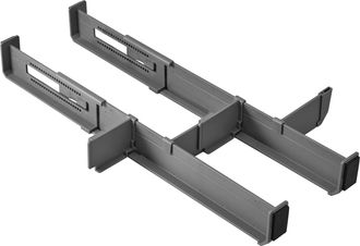 Metaltex Multi-Fit Schubladen-Organizer/Schubladenteiler