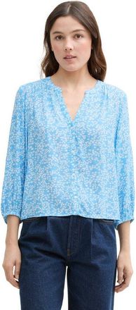 Tom Tailor Klassische Bluse mit All-Over Print