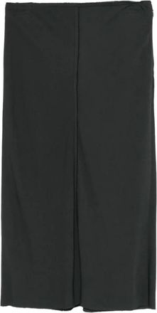 Ami Femme, Jupes, Noir, Taille: 38 FR Slit Skirt