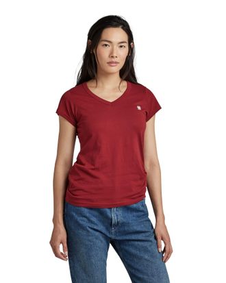 G-Star RAW Damen Eyben Slim V-Neck Top