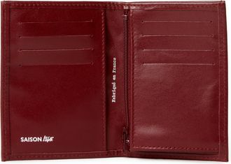 Saison 1865 Porte-carte en cuir