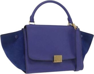 Celine Sac &agrave; main vintage Pre-owned - Femme - Pre-owned - Bleu - Taille: ONE Size